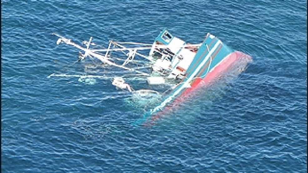 4 Fishermen Rescued After Boat Capsizes KATU 4 Fishermen Rescued After Boat Capsizes KATU