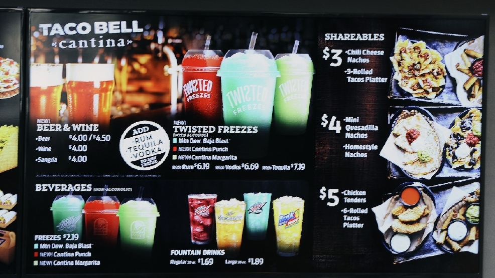 Taco Bell in Chicago debuts with beer and sangria | WJLA