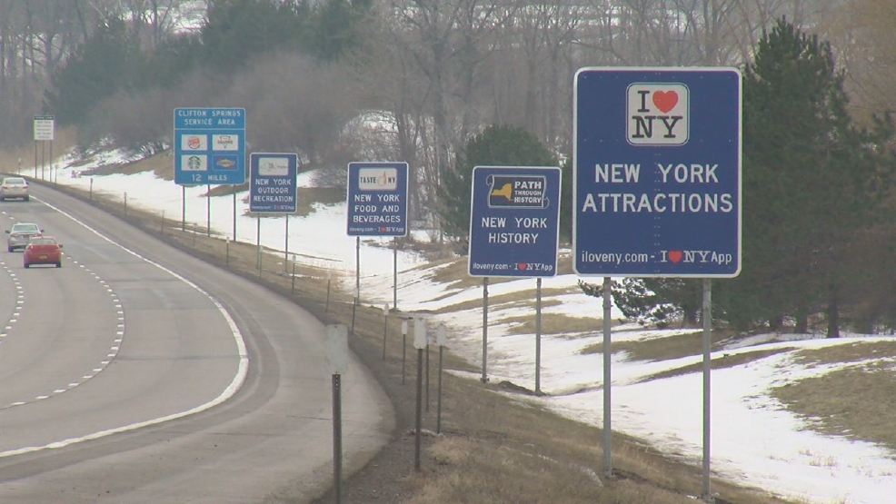 Will taxpayers foot bill for damaged "I Love NY" signs? | WHAM