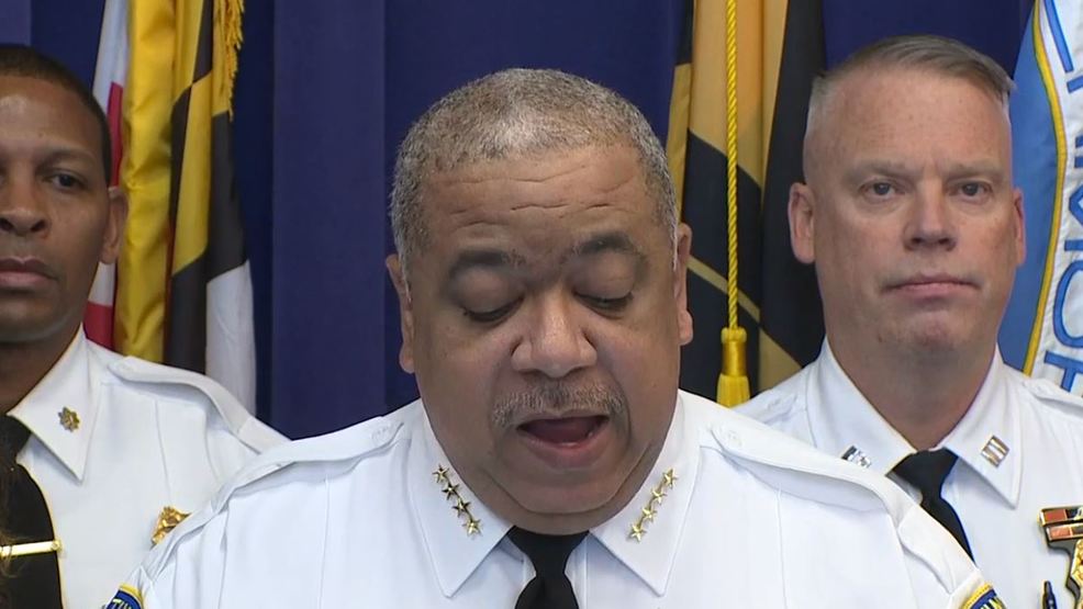 Mayor Young, Commissioner Harrison, Marilyn Mosby announce new arrest ...