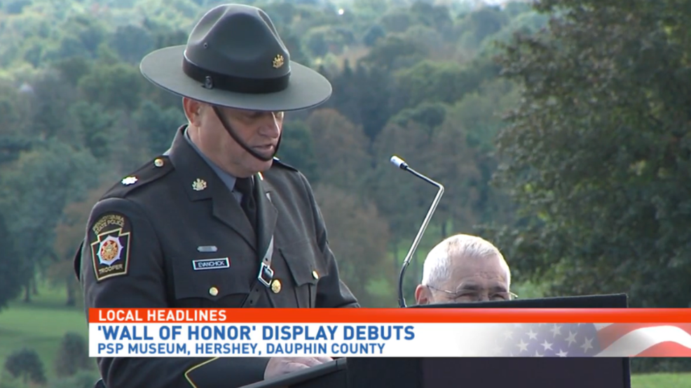 'Wall of Honor' debuts at State Police Museum | WHP