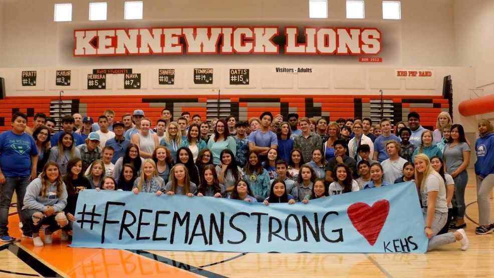 Tri-Cities high school students show their support in light of Freeman ...