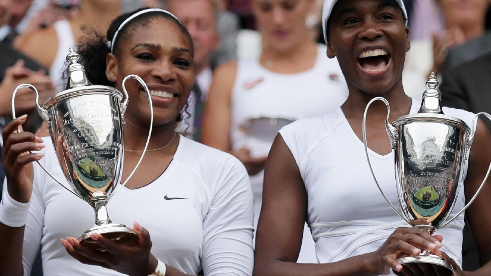 2-trophy day for Serena Williams: She and Venus win doubles | KOMO