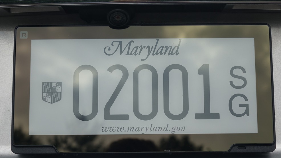 Maryland MVA testing out 'digital license plates' | WBFF