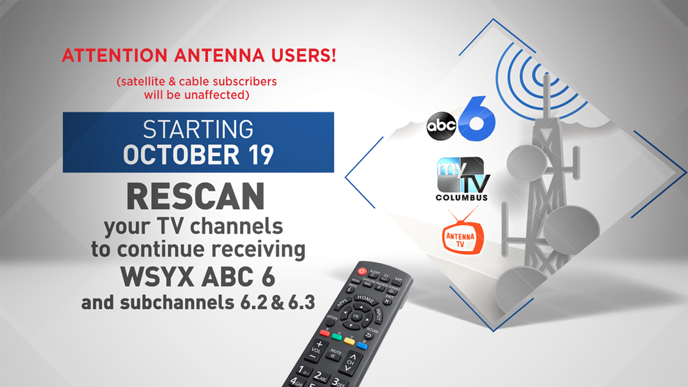 How to make sure you can keep receiving ABC 6 on your TV | WSYX