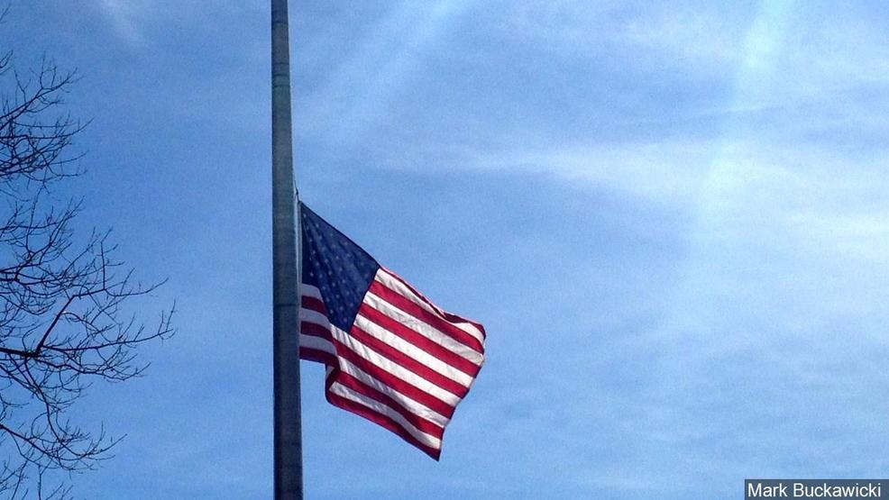 Lowered flags in Michigan honoring the service of identified WWII ...